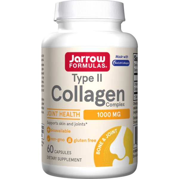 Jarrow Formulas Type II Collagen Complex, 1000mg - 60 caps ...