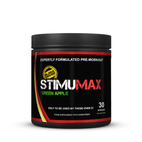 Strom Sports StimuMax Black Edition - Bodybuilding and Sports Supplements