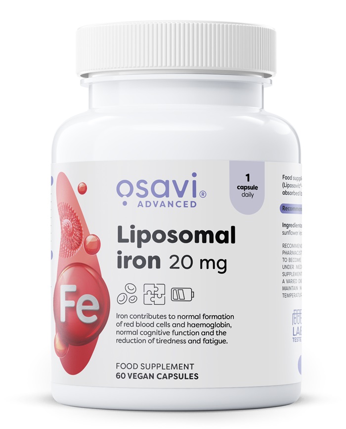 Osavi Liposomal Iron - Bodybuilding and Sports Supplements