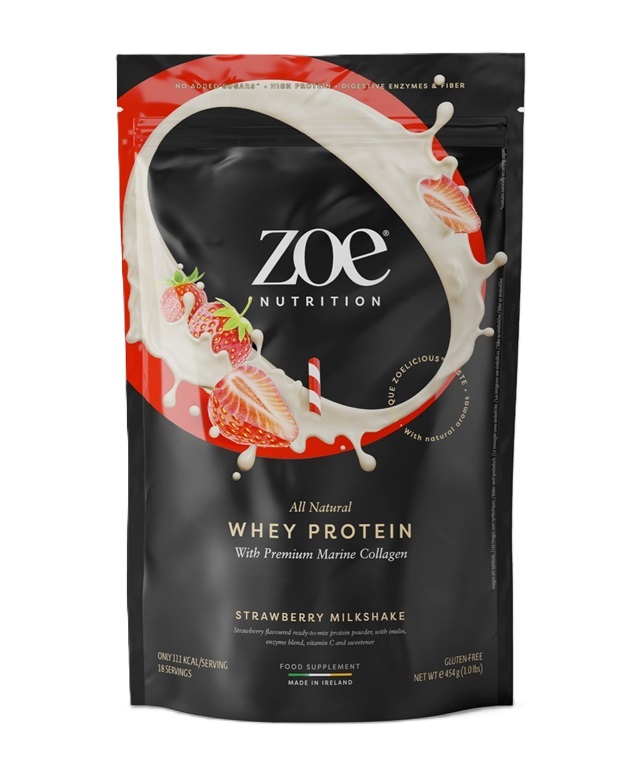 ZOE Nutrition Whey Protein with Premium Marine Collagen - Bodybuilding ...