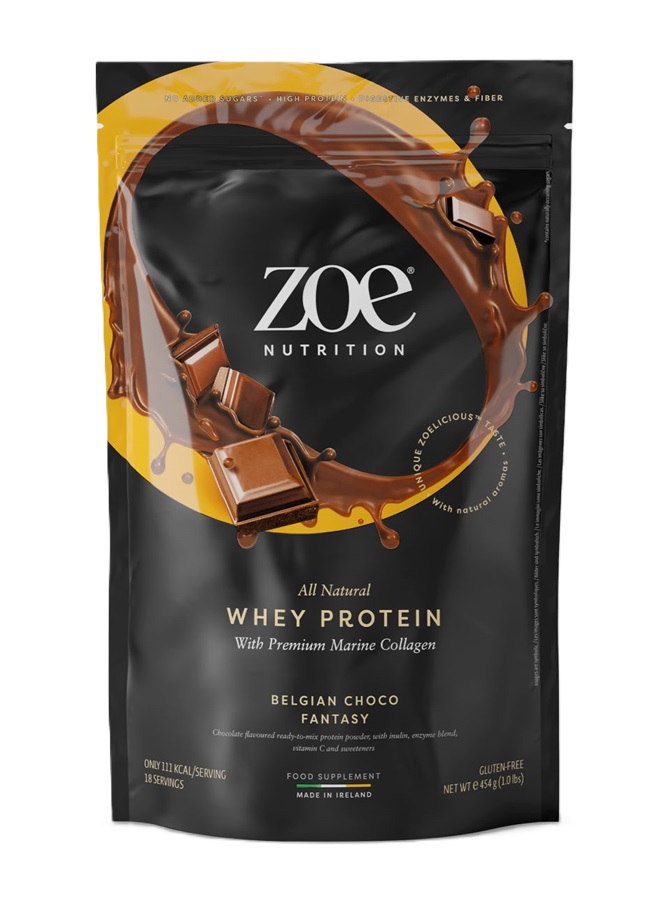 ZOE Nutrition Whey Protein with Premium Marine Collagen - Bodybuilding ...
