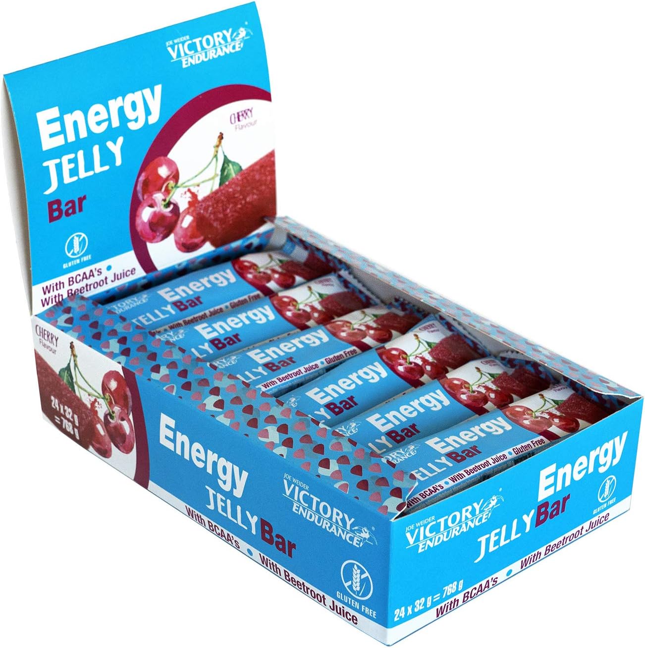 Weider Joe Weider Victory Endurance Energy Jelly Bar - Bodybuilding and ...