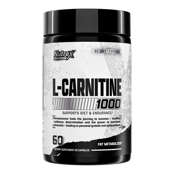 Nutrex Carnitine 1000 - 60 caps - Bodybuilding and Sports Supplements