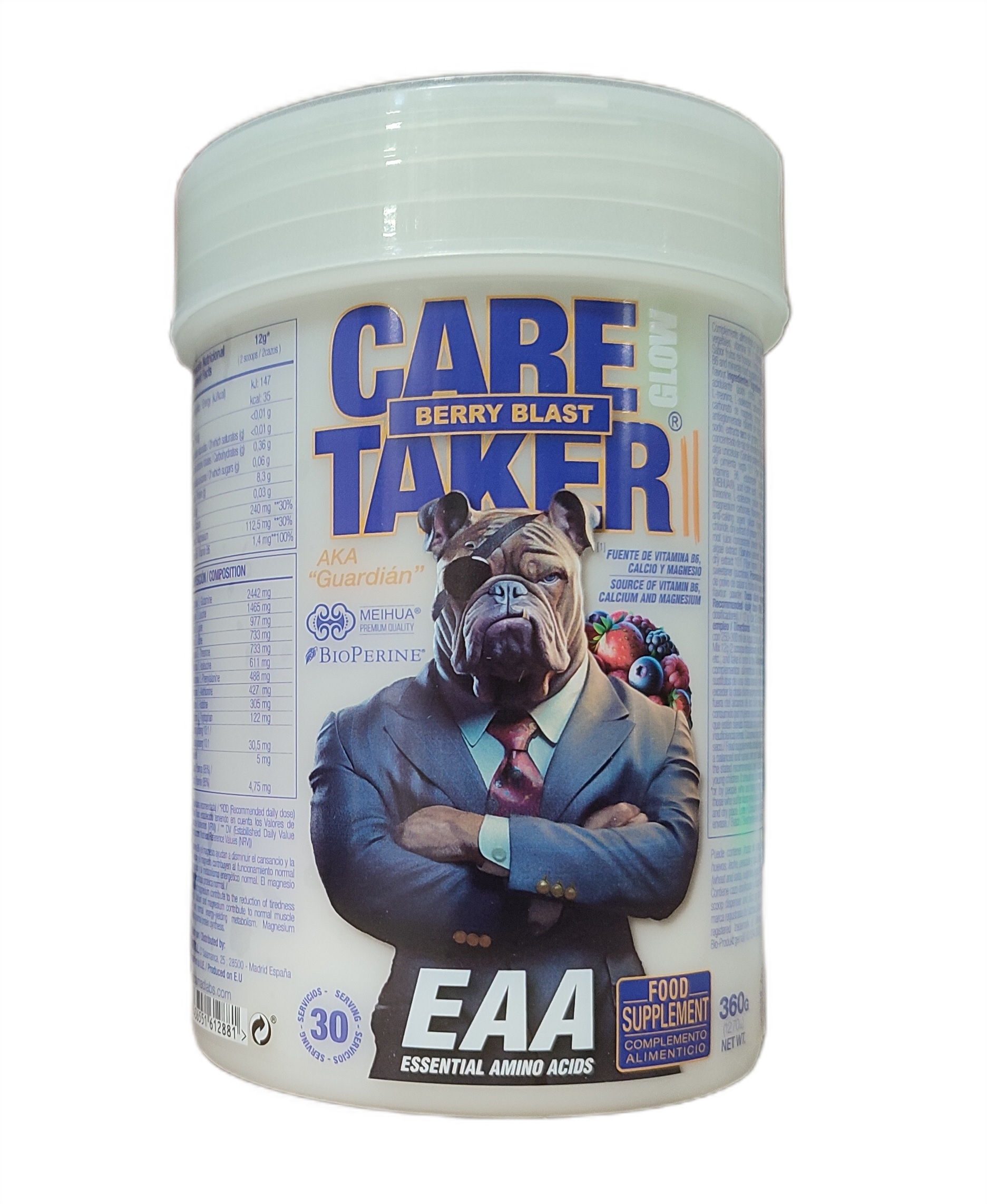 Zoomad Labs Caretaker II EAA Glow - Bodybuilding and Sports Supplements