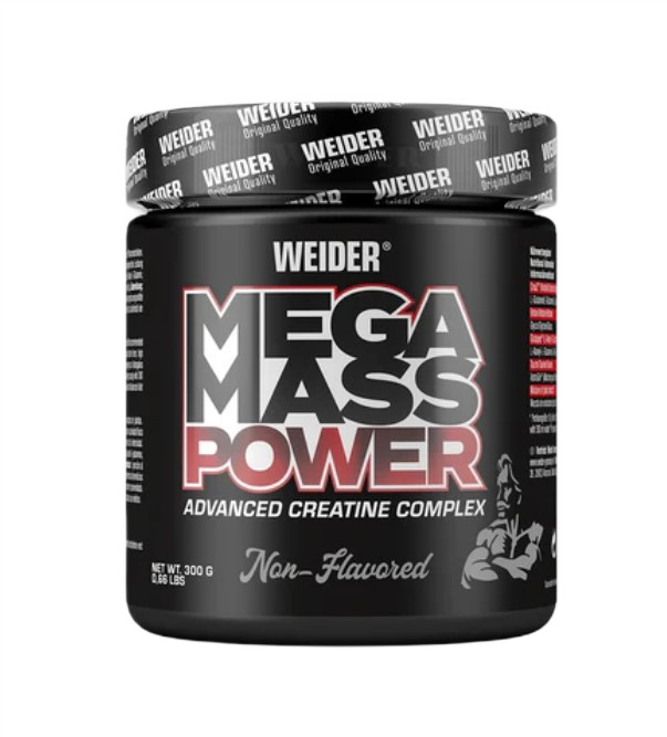Weider Mega Mass Power, Non-Flavored - 300 grams - Bodybuilding and ...