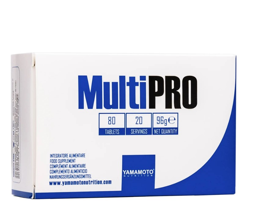 Yamamoto Nutrition MultiPRO - 80 tablets - Bodybuilding and Sports ...
