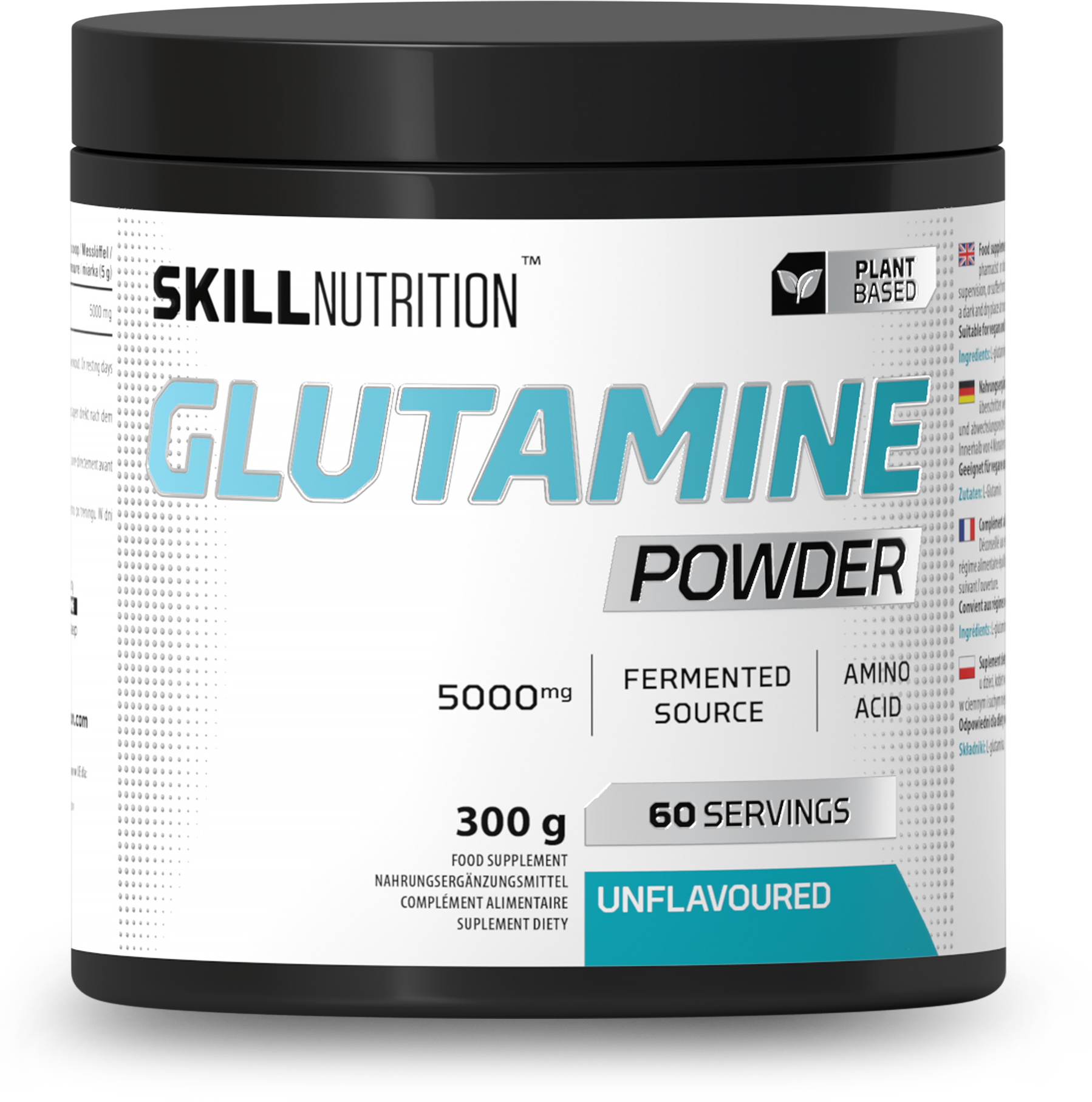 Skill Nutrition Glutamine Powder - Bodybuilding and Sports Supplements