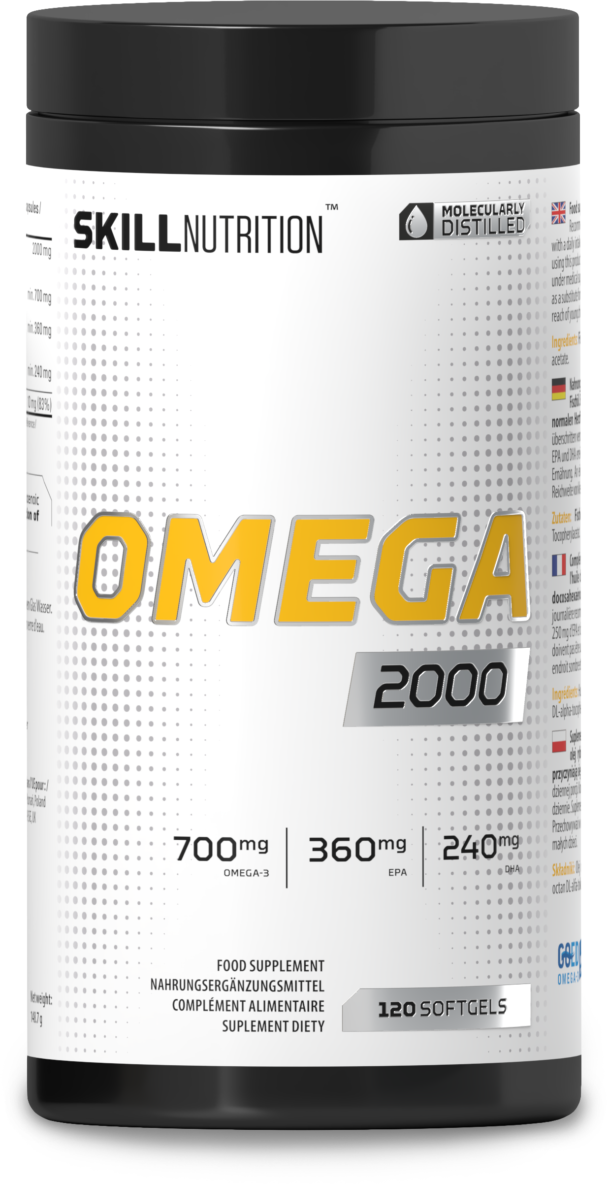 Skill Nutrition Omega 2000 - Bodybuilding and Sports Supplements