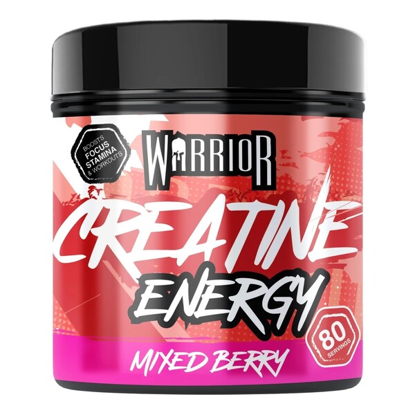 Warrior Creatine + Energy - Bodybuilding and Sports Supplements