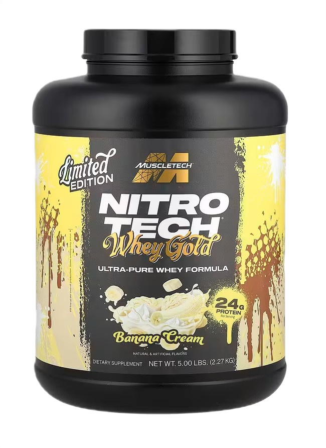 MuscleTech Nitro-Tech Whey Gold - Bodybuilding and Sports Supplements