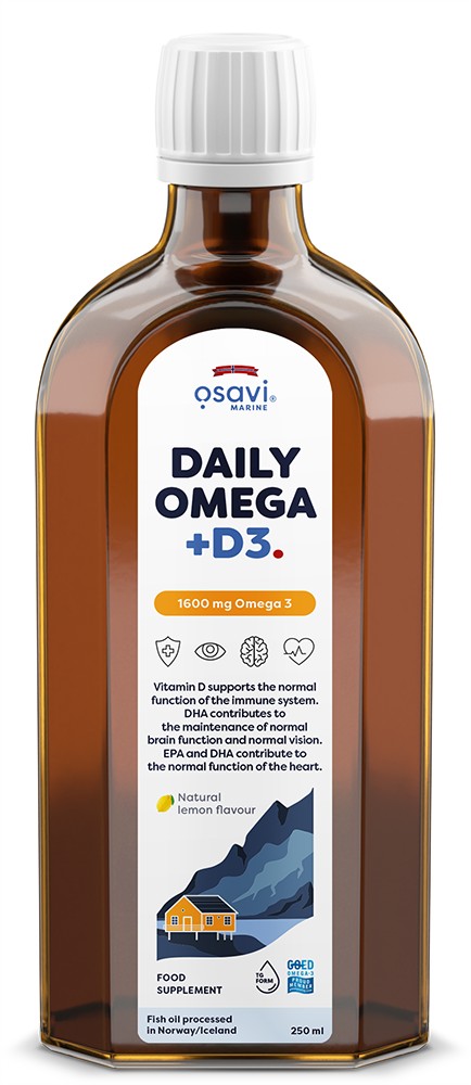 Osavi Daily Omega + D3 - Bodybuilding and Sports Supplements
