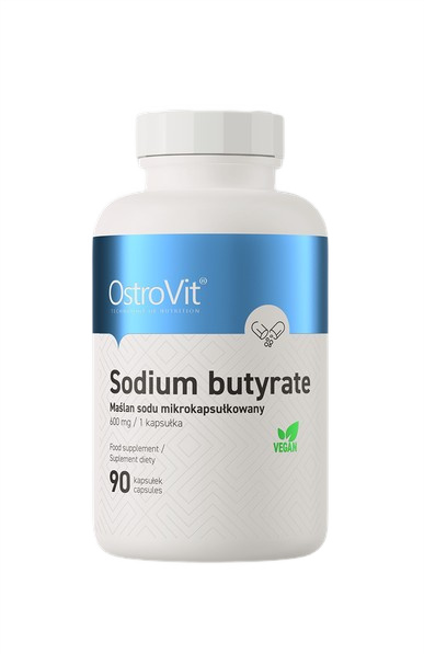 OstroVit Sodium Butyrate, 600mg - 90 caps - Bodybuilding and Sports ...