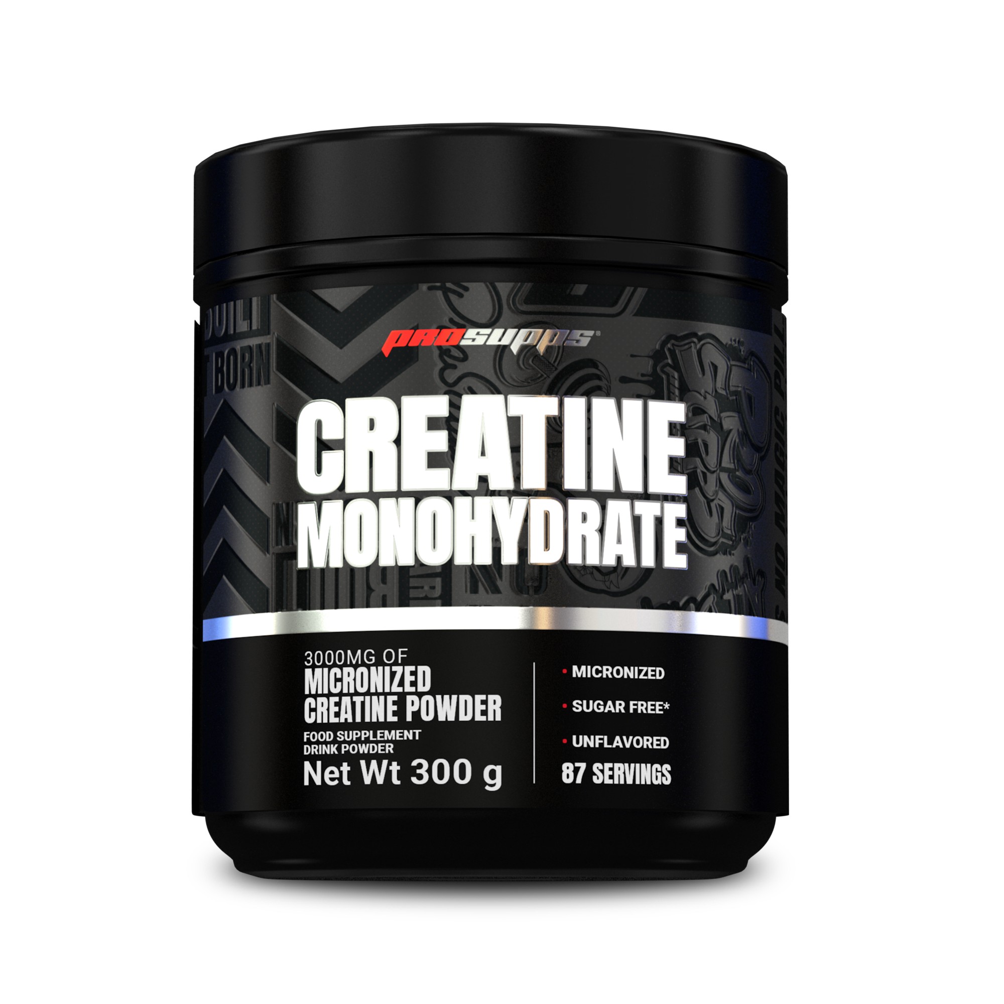 ProSupps Creatine Monohydrate, Unflavored - 300 grams - Bodybuilding ...