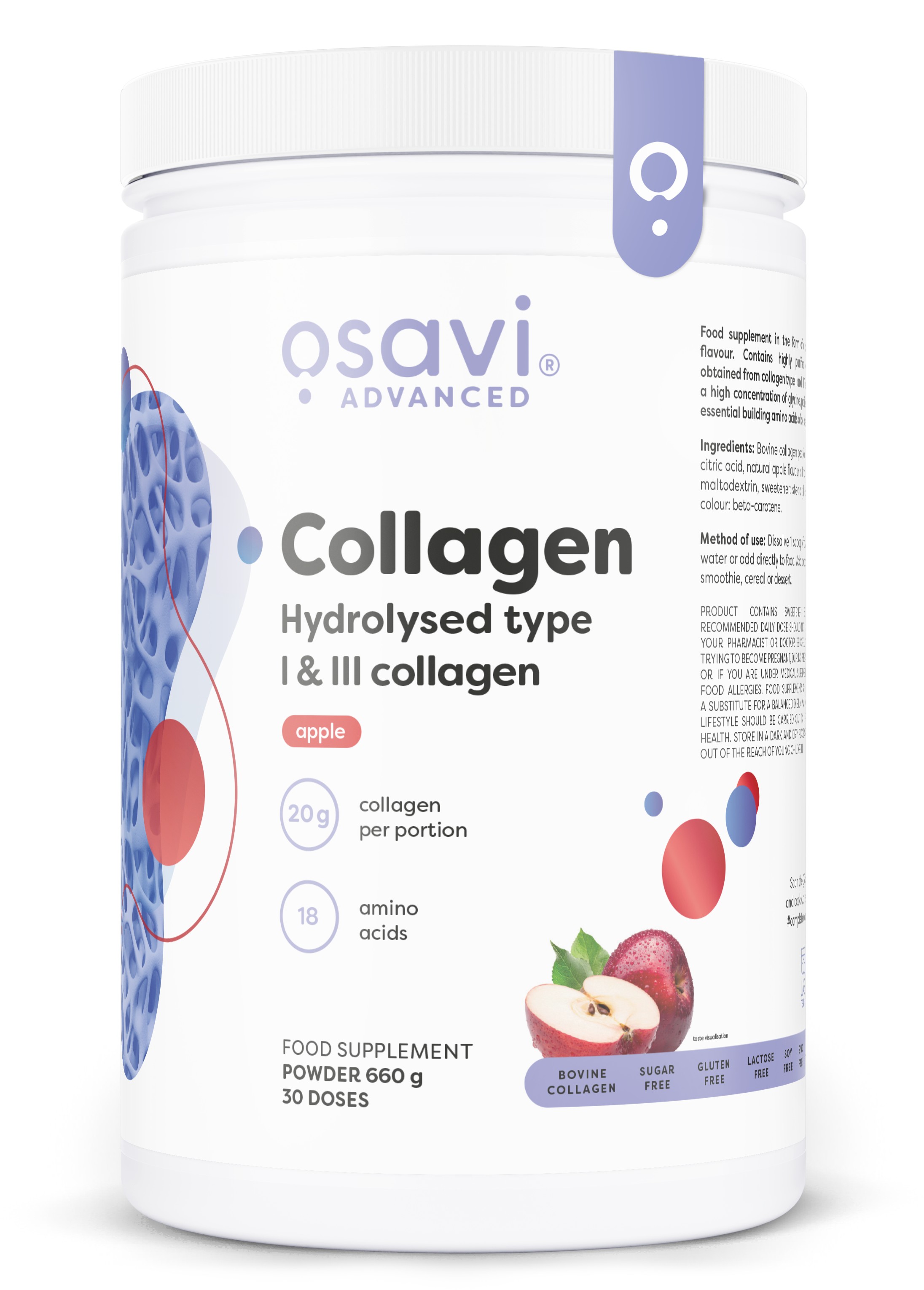 Osavi Collagen Hydrolysed Type I & III - Bodybuilding and Sports ...