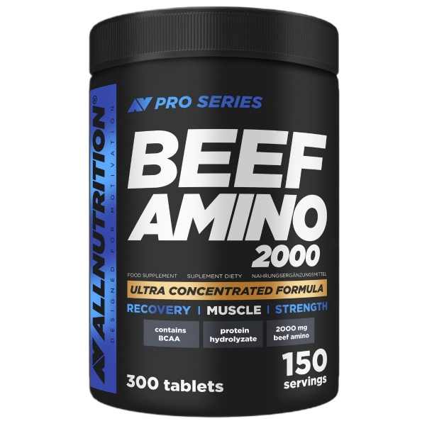 Allnutrition Beef Amino 2000 - 300 tablets - Bodybuilding and Sports ...