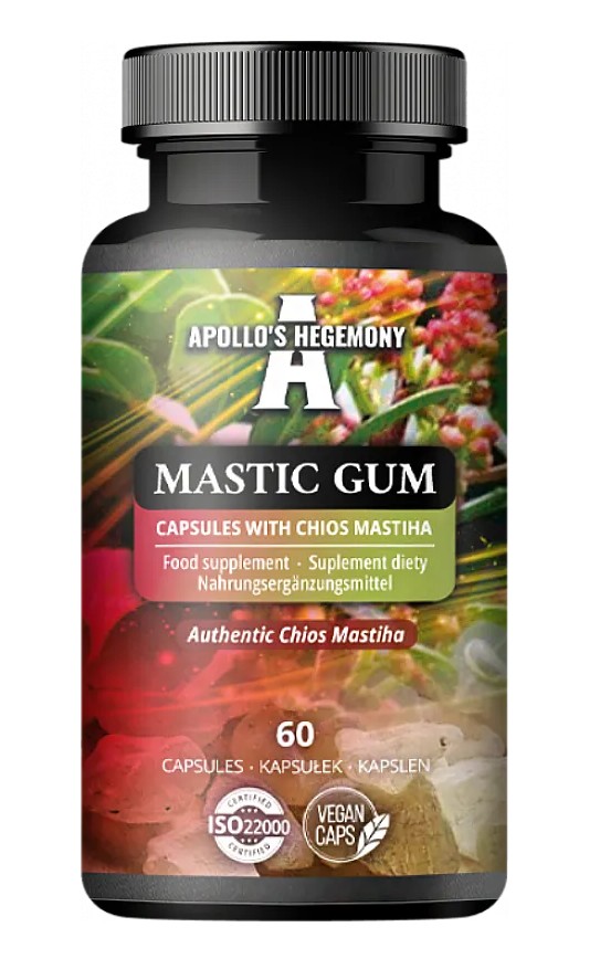 Apollo's Hegemony Mastic Gum with Chios Mastiha - 60 vcaps ...