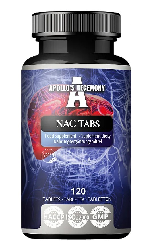 Apollo's Hegemony NAC - 120 tablets - Bodybuilding and Sports Supplements