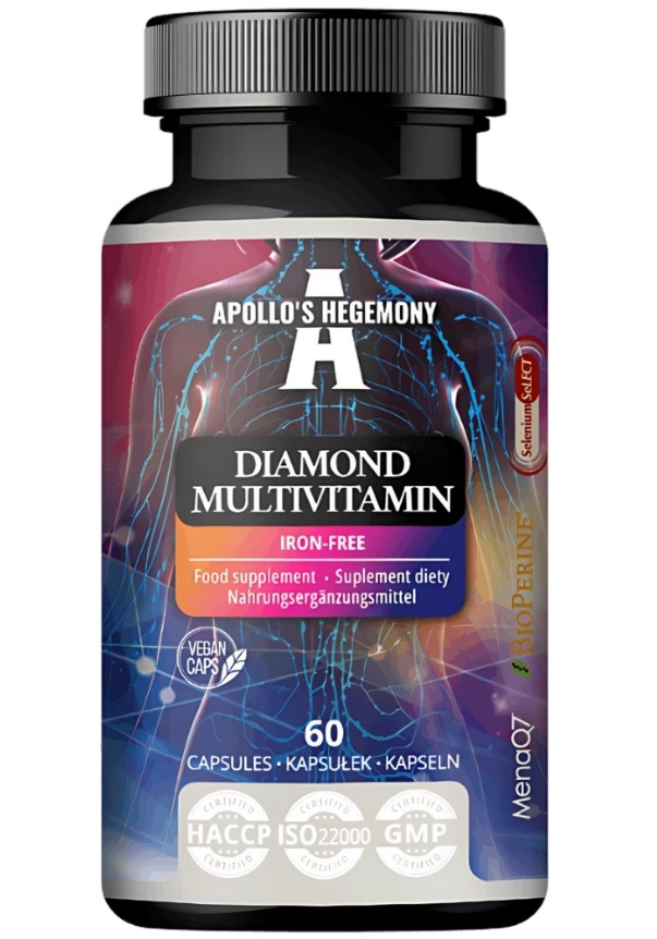 Apollo's Hegemony Diamond Multivitamin Iron-Free - Bodybuilding and ...