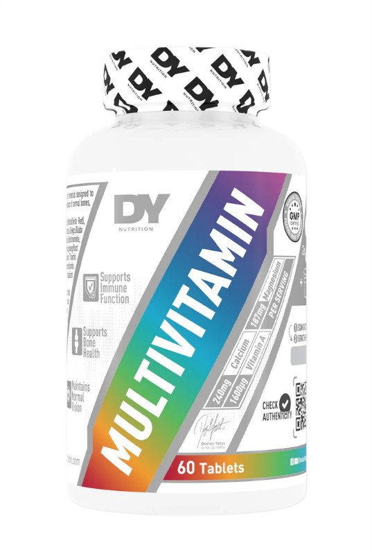 Dorian Yates Multivitamin - 60 tablets - Bodybuilding and Sports ...