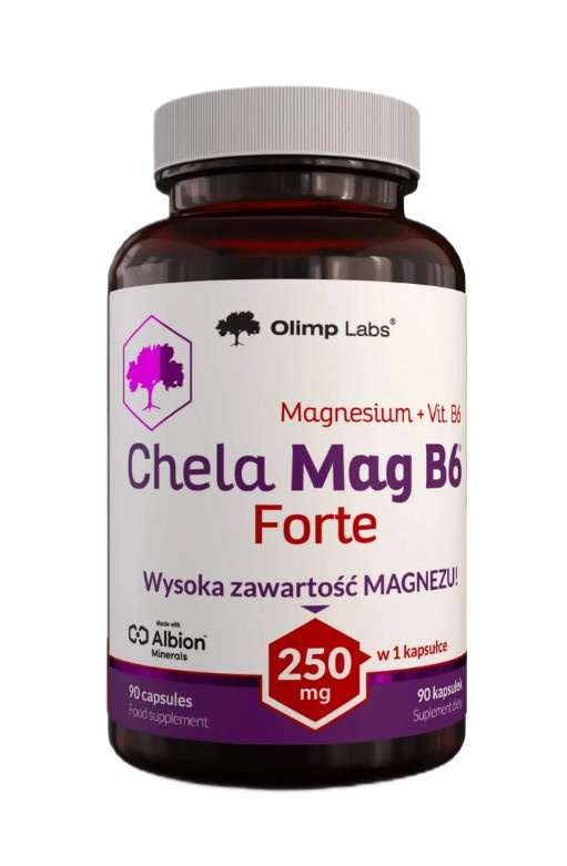 Olimp Nutrition Chela-Mag B6 Forte - 90 caps - Bodybuilding and Sports ...