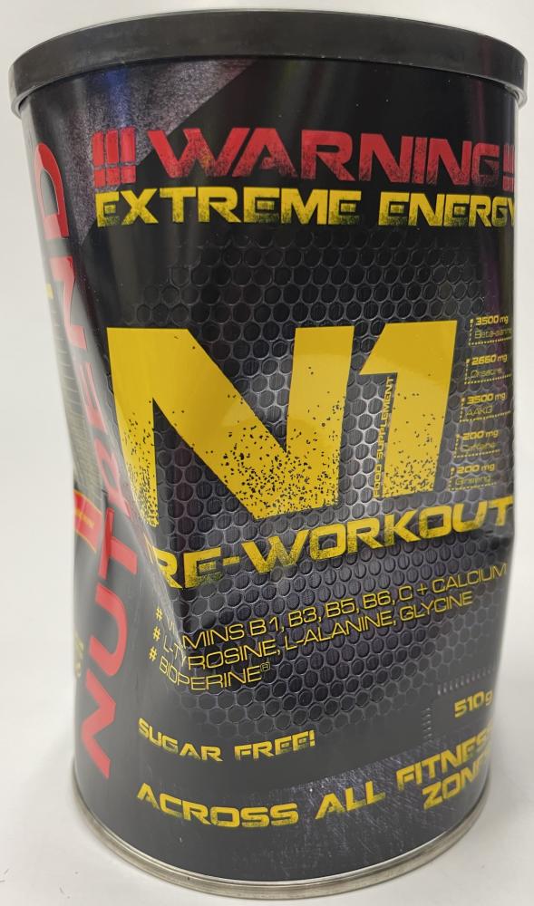 Nutrend N1 Pre-Workout - Bodybuilding and Sports Supplements