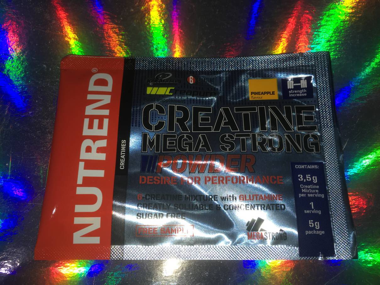 Nutrend Creatine Mega Strong Power - Bodybuilding and Sports Supplements