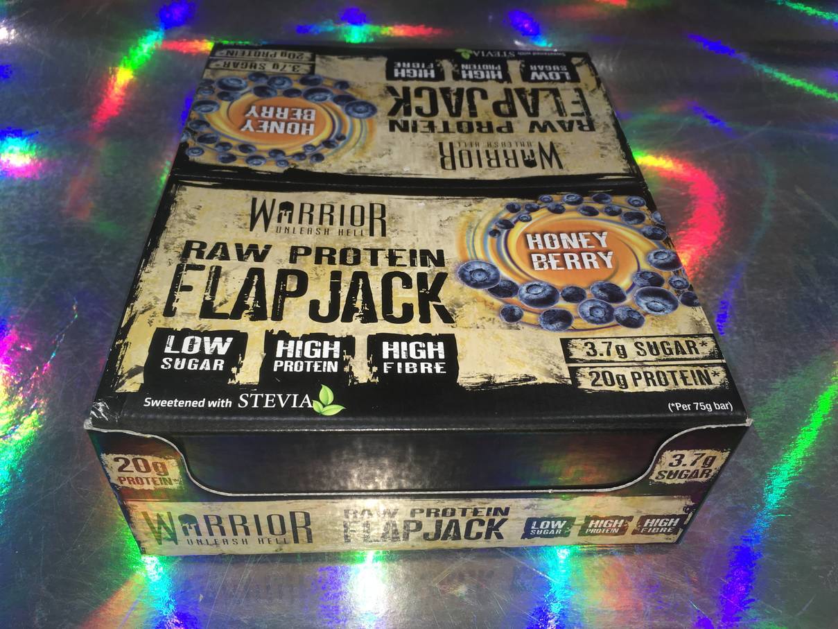 Warrior Raw Protein Flapjack - Bodybuilding and Sports Supplements