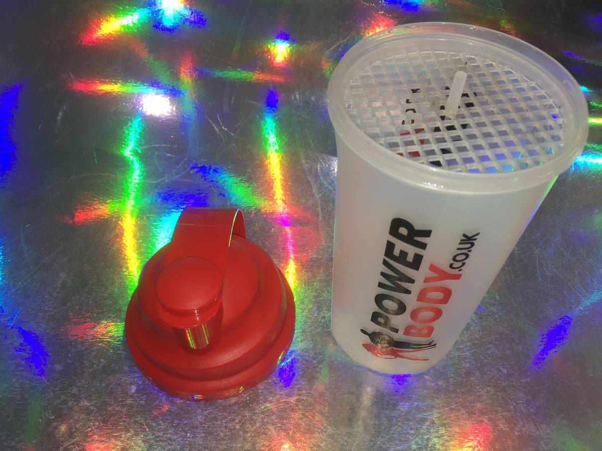 Power Body Nutrition Shaker PowerBody, Clear and Red - 700 ml ...