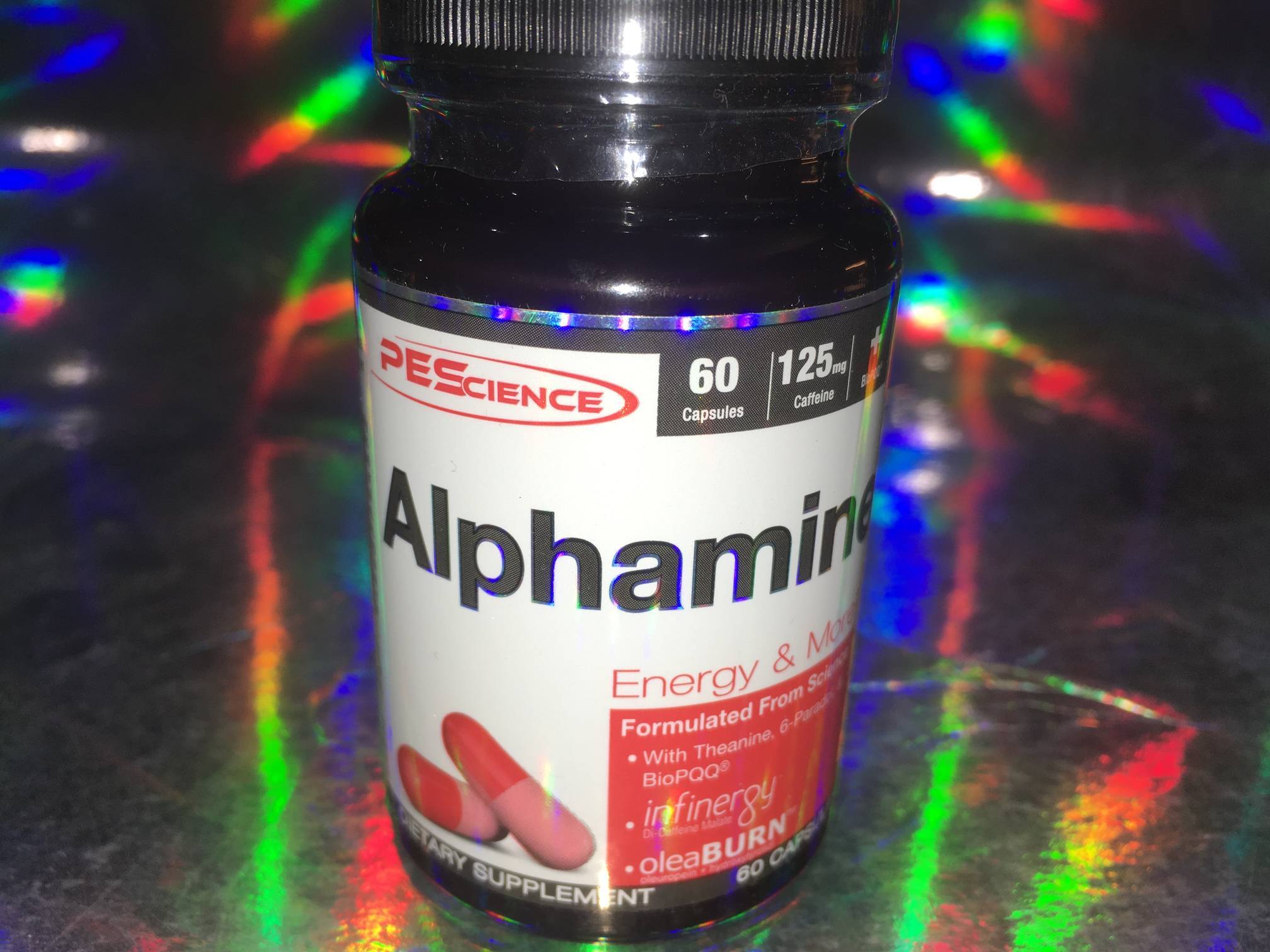 PEScience Alphamine - 60 caps - Bodybuilding and Sports Supplements