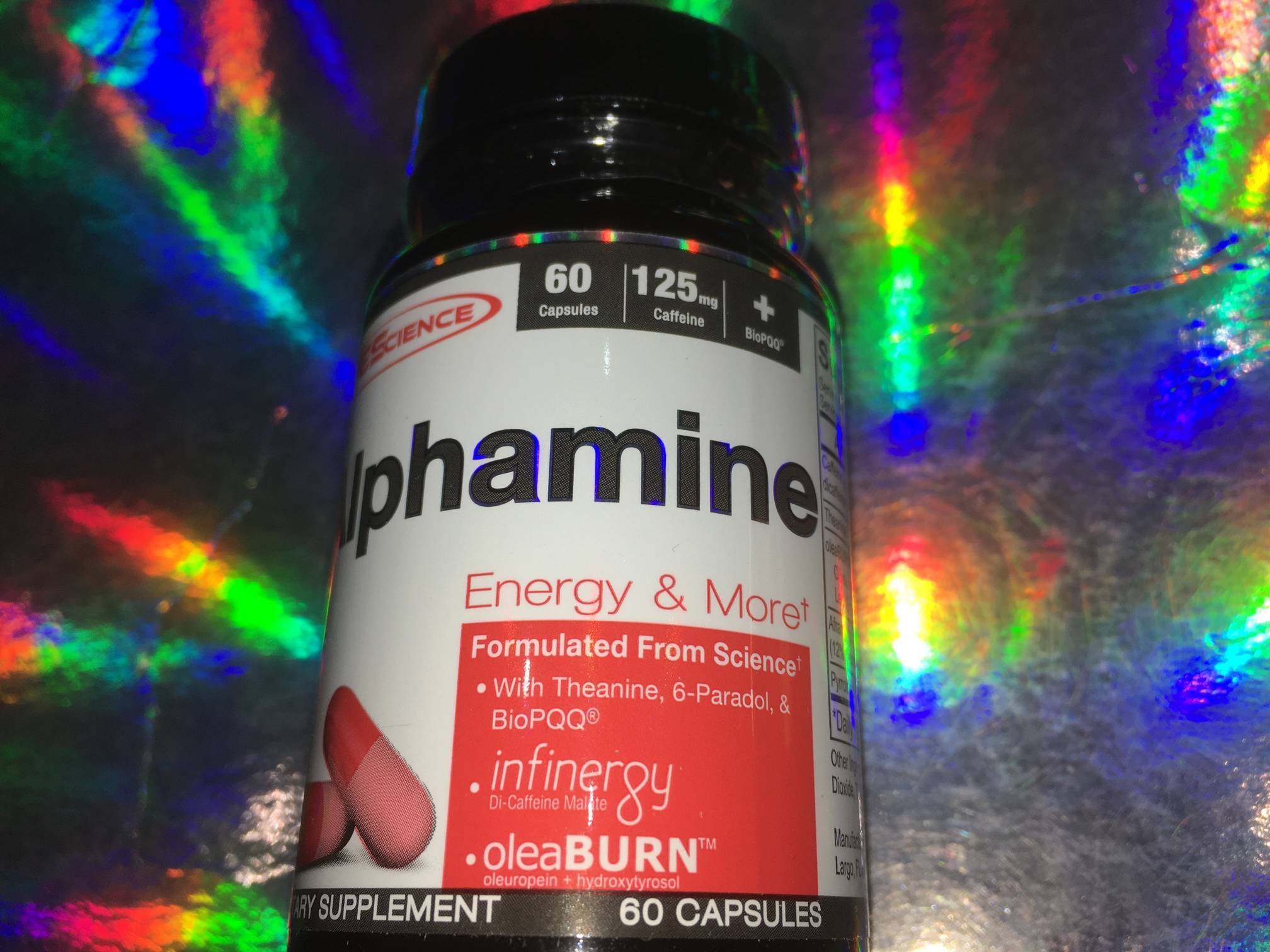 PEScience Alphamine - 60 caps - Bodybuilding and Sports Supplements
