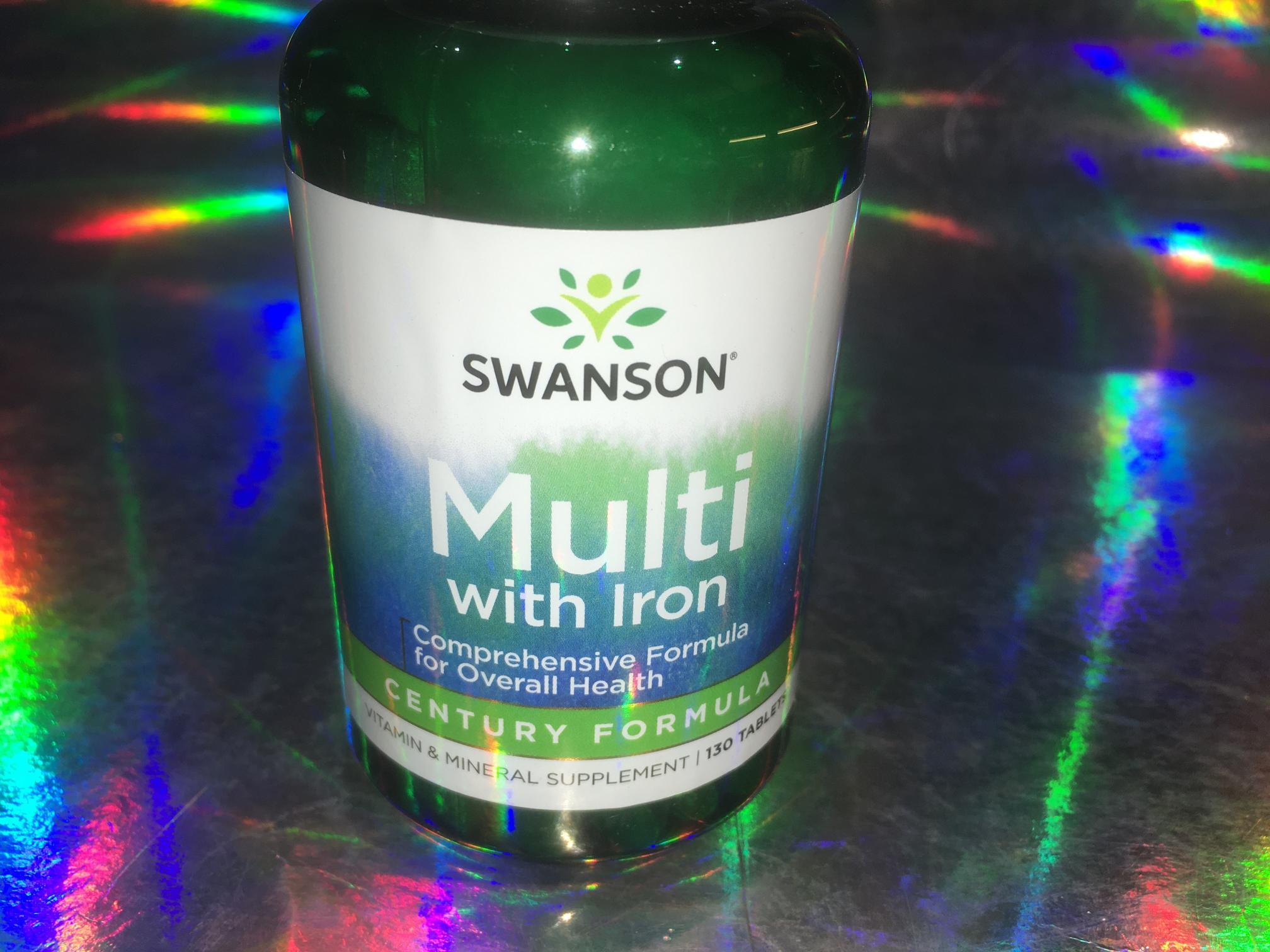 Swanson Multi with Iron - Century Formula - 130 tablets - Bodybuilding ...