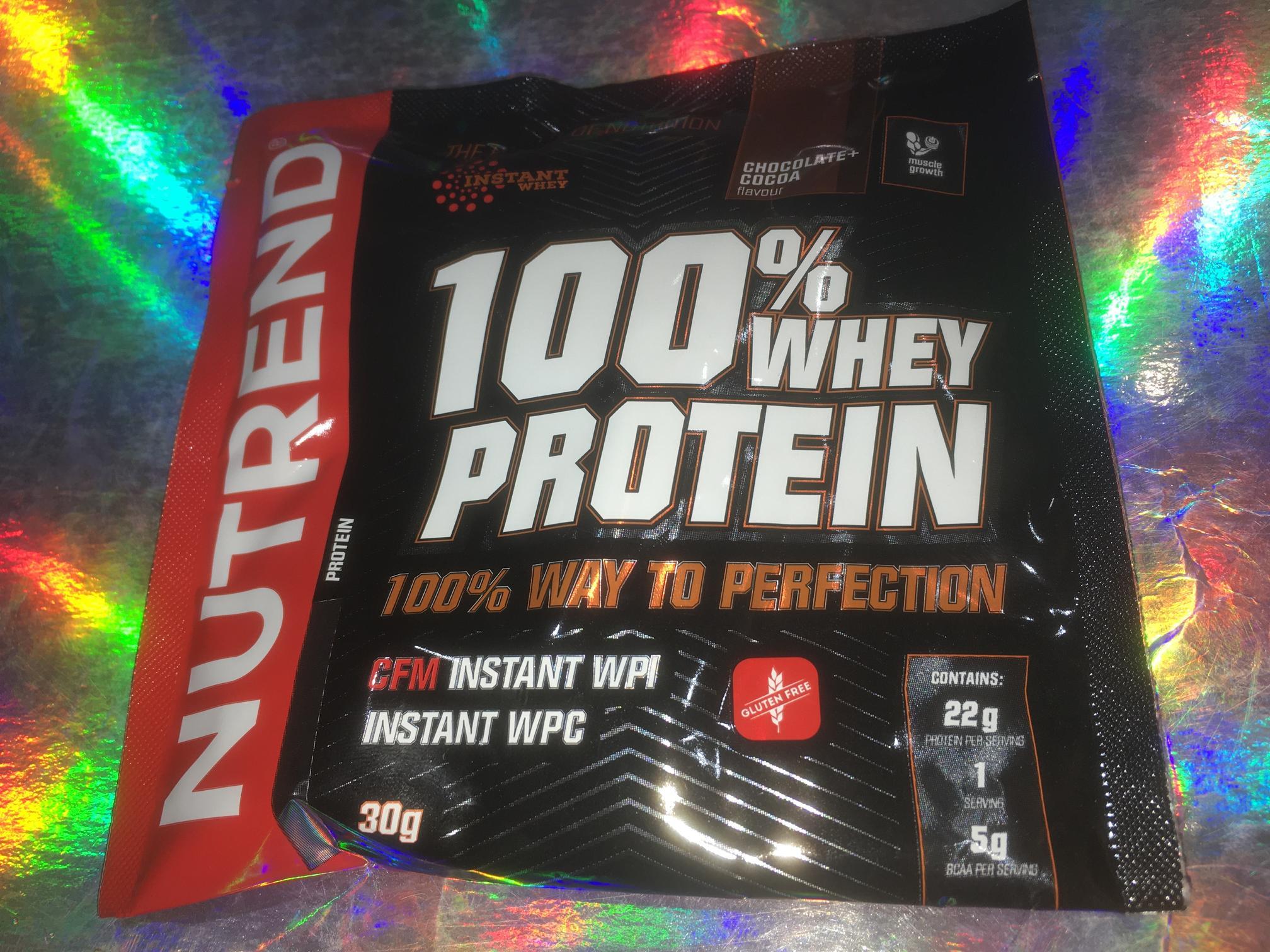 Nutrend 100% Whey Protein - Bodybuilding and Sports Supplements