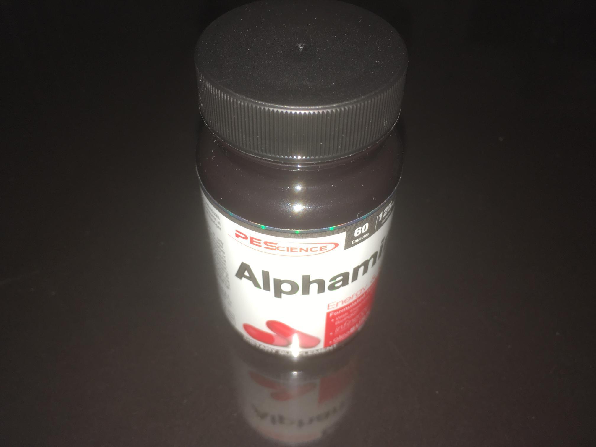 PEScience Alphamine - 60 caps - Bodybuilding and Sports Supplements