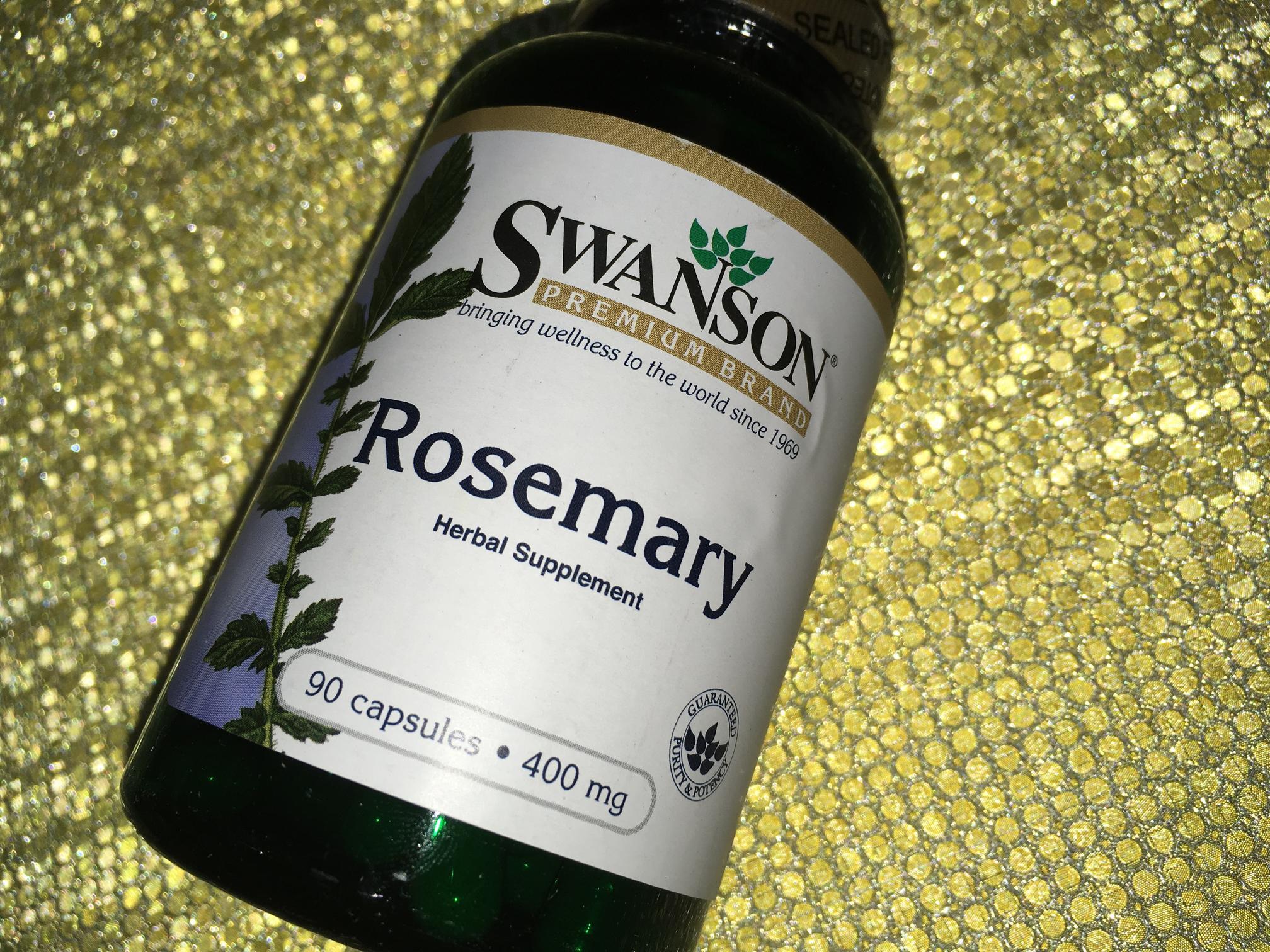 Swanson Rosemary, 400mg - 90 caps - Bodybuilding and Sports Supplements