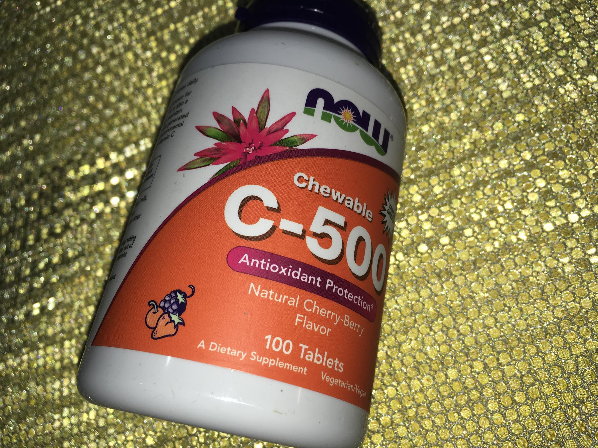 NOW Foods Vitamin C-500 Chewable - Bodybuilding and Sports Supplements
