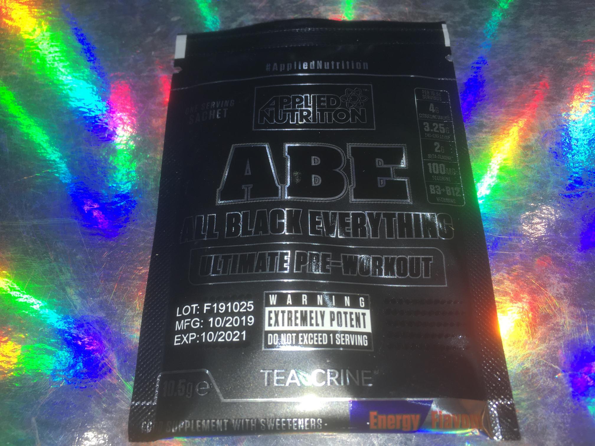 Applied Nutrition ABE - All Black Everything - Bodybuilding and Sports ...