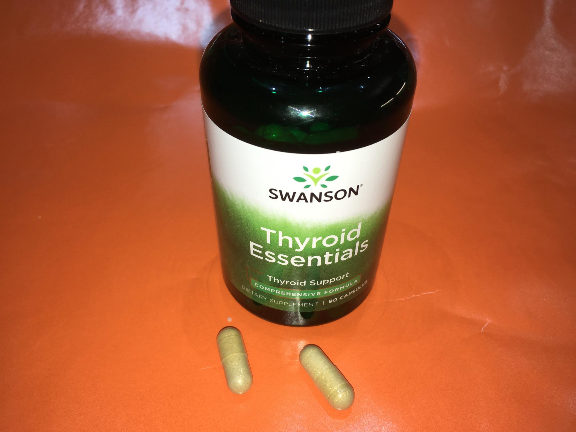 Swanson Thyroid Essentials - 90 caps - Bodybuilding and Sports Supplements
