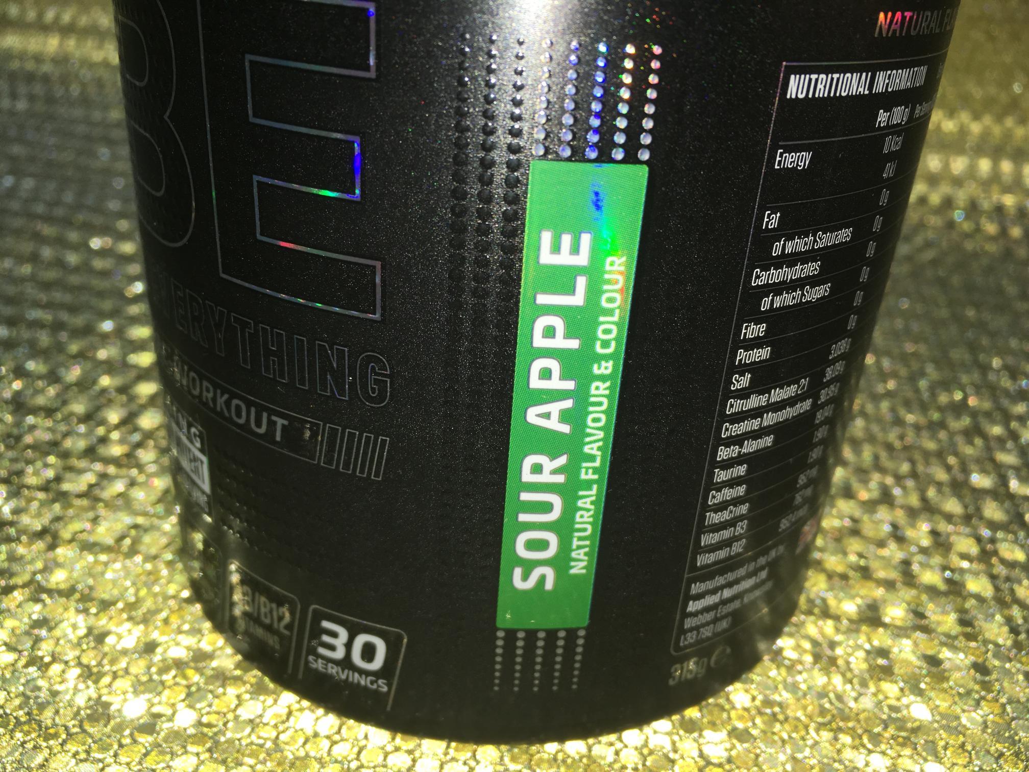 Applied Nutrition ABE - All Black Everything - Bodybuilding and Sports ...