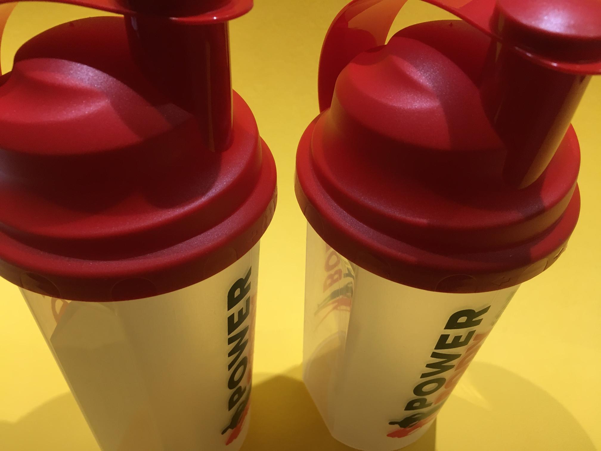 Power Body Nutrition Shaker PowerBody, Clear and Red - 700 ml ...