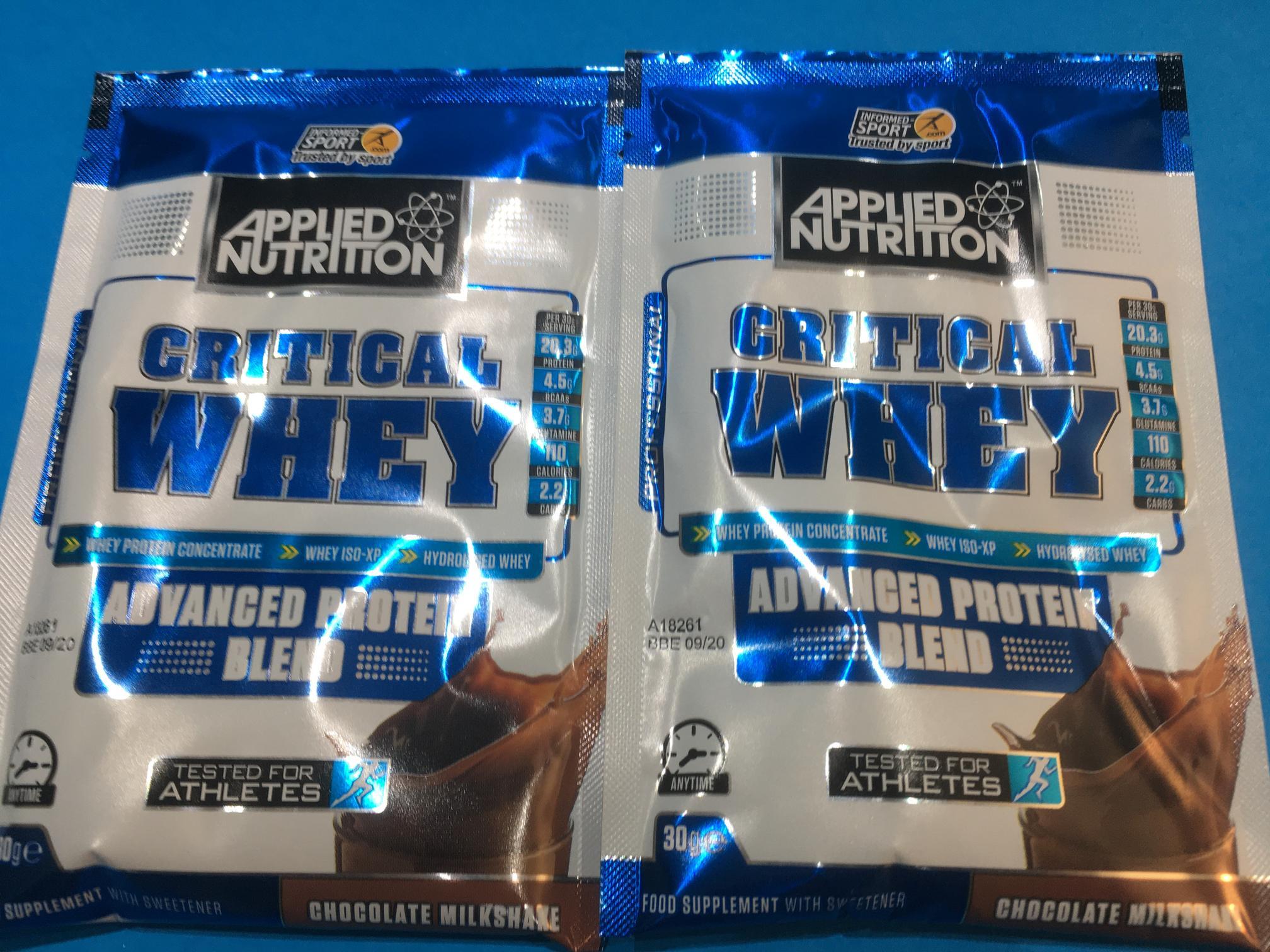 Applied Nutrition Critical Whey - Bodybuilding and Sports Supplements
