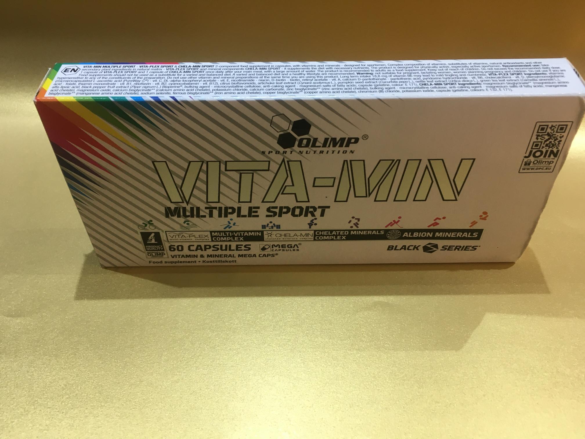 Olimp - Supplements Vita-Min Multiple Sport - 60 caps - Bodybuilding ...