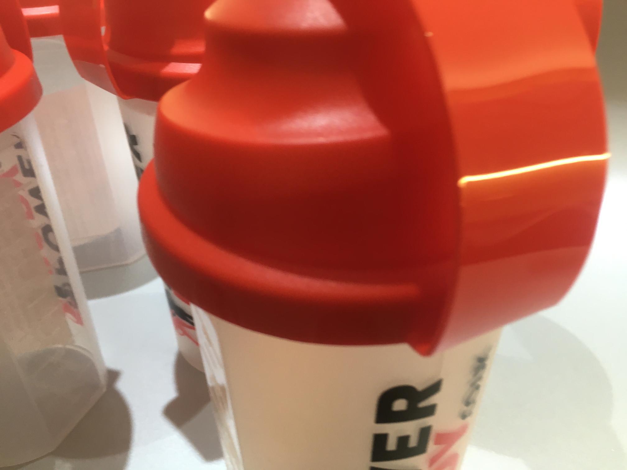 Power Body Nutrition Shaker PowerBody, Clear and Red - 700 ml ...