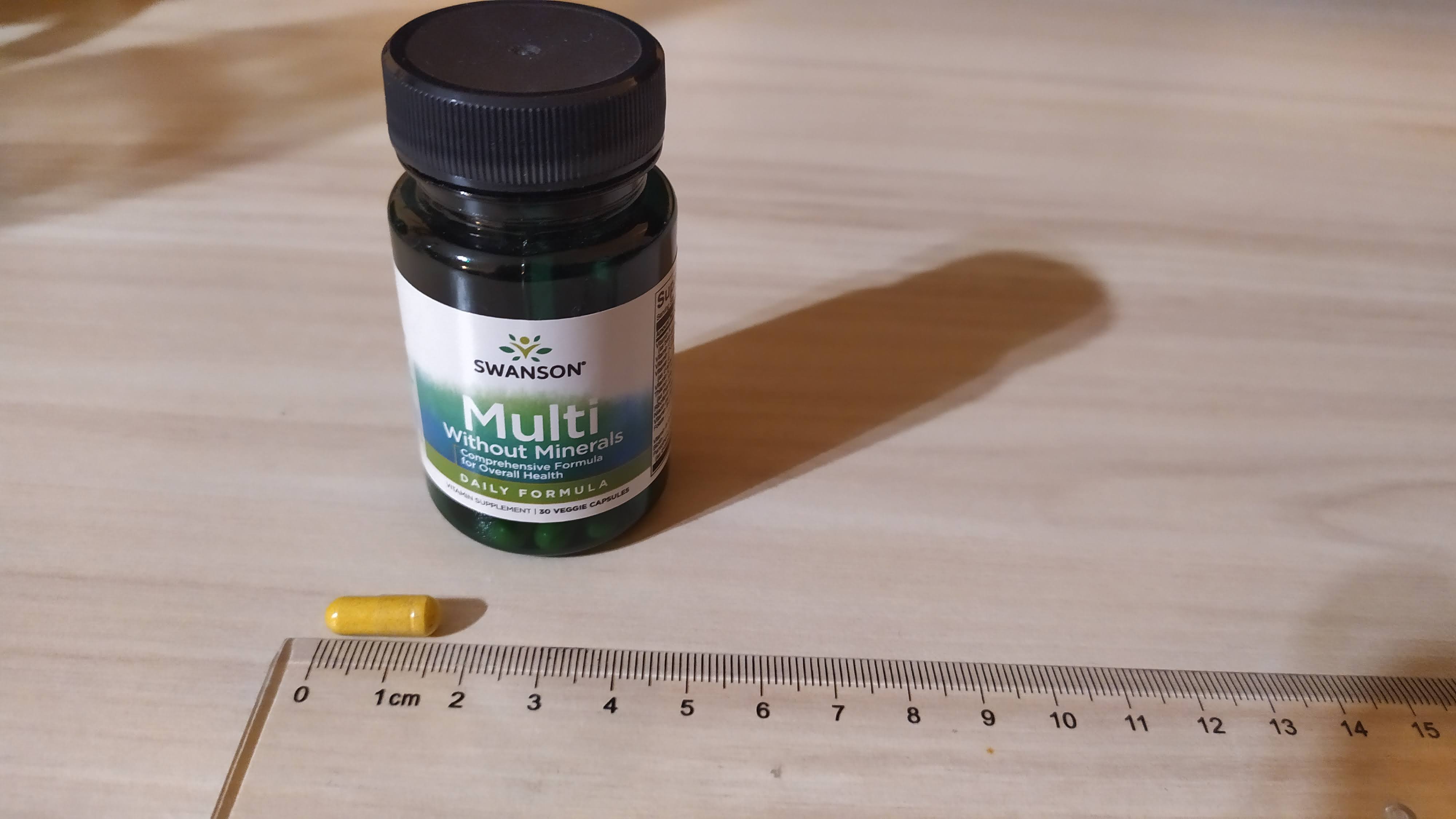 Swanson Mini Cap Multi - 30 vcaps - Bodybuilding and Sports Supplements