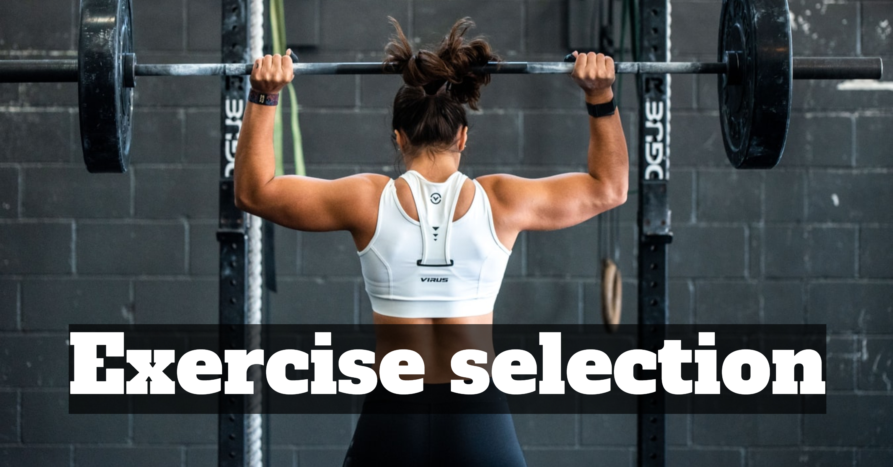 Blog - Exercise selection - Bodybuilding and Sports Supplements